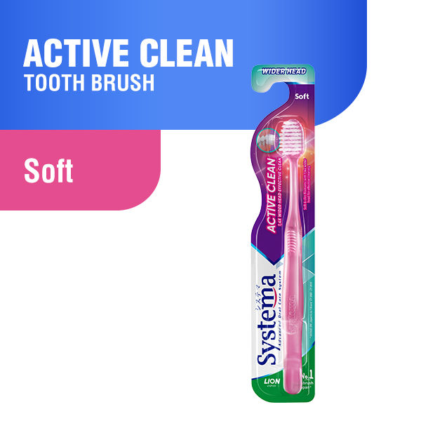 Systema Sikat Gigi Active Clean isi 1pc | Lazada Indonesia