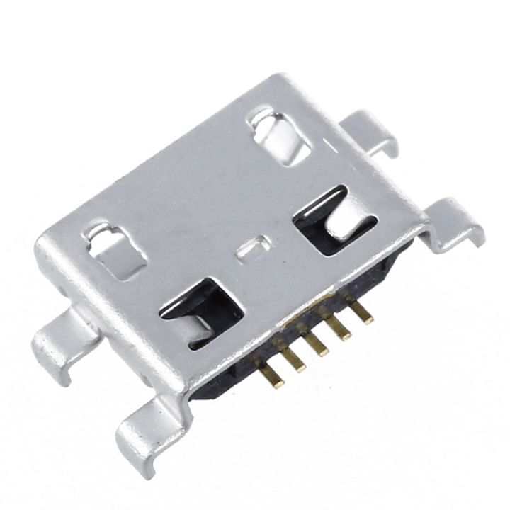 (TIPM) 10 x Type B Female Silver Mini USB 5 Pin Socket Charger Mount ...