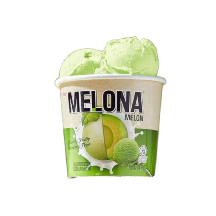 Melona Honeydew Melon Ice Cream (710mL) | Lazada PH