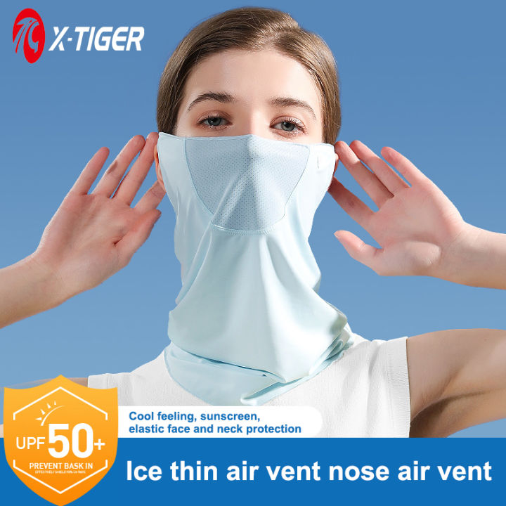 X-TIGER UPF50+ Ice-cool Bandana Headwear Motorcycle Mask Men Women ...
