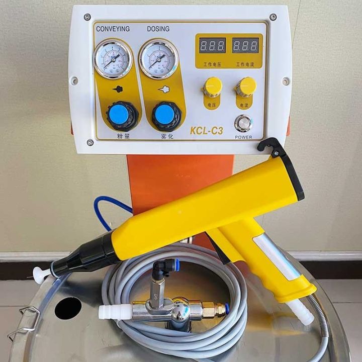 Electrostatic spraying machine plastic powder electrostatic spraying ...