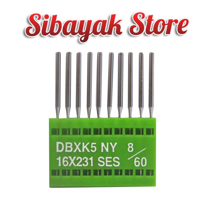 Jarum Mesin Jahit TNC DB X K5 NY 16 x 231 SES 8/60 | Lazada Indonesia