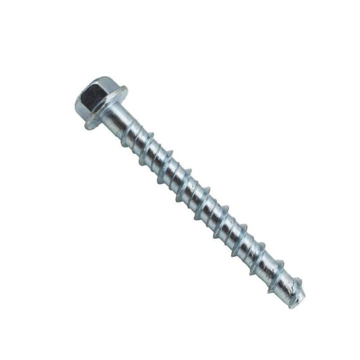 Concrete Self-Cutting Anchor Bolt Hexagonal Flange Head Concrete Thread ...