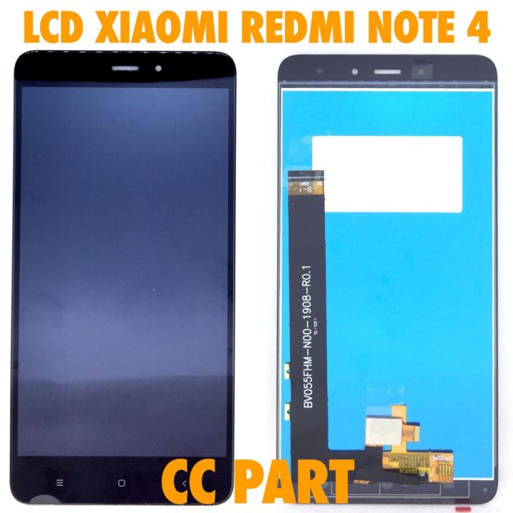 Lcd With Touchscreen Xiaomi Redmi Note 4 Mediatek Fullset Original Baru ...
