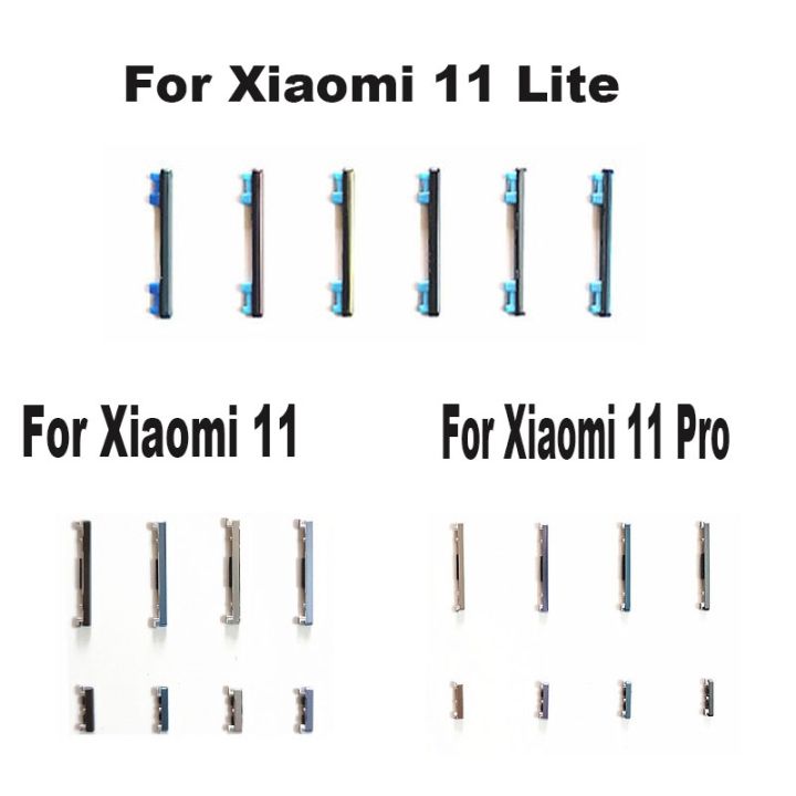 Original For Xiaomi MI 11 Lite Pro Side Button Buttons Power Volume ...