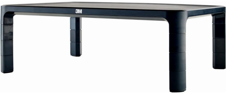 3M Adjustable Monitor Stand for Monitors and Laptops, Three Leg ...