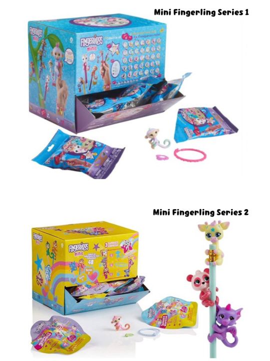 Wowwee Mini Fingerling Series1 & Series2 (ของแท้ 100%) ฟิงเกอร์ริงมินิ ...