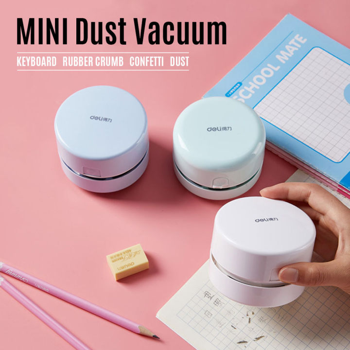Mini Dust Vacuum Cleaner Portable Home Office Corner Desk Table Sweeper ...
