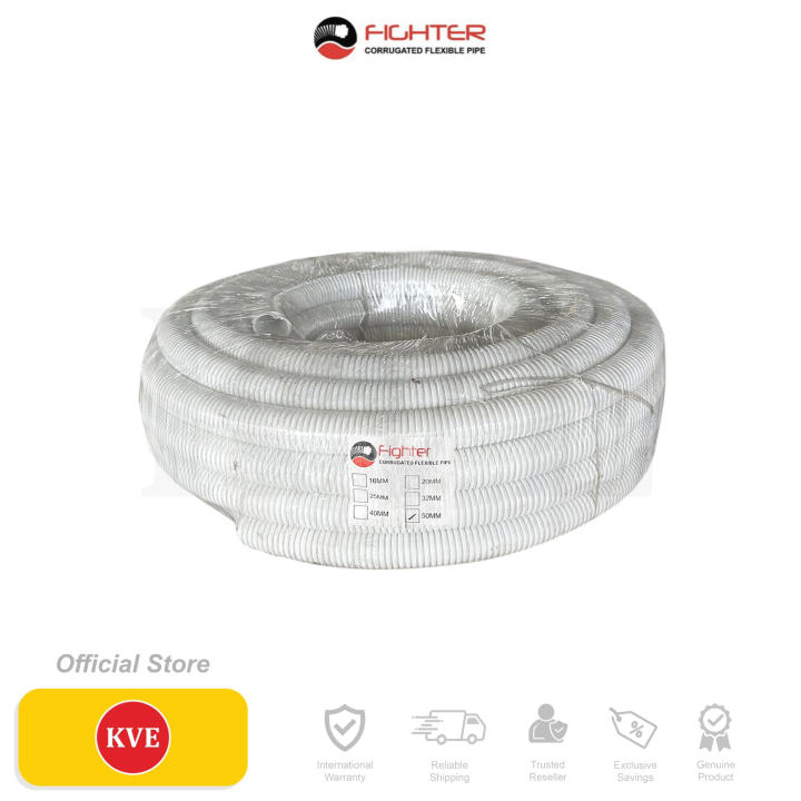FIGHTER 50MM PVC Flexible Conduit (25M) | Lazada