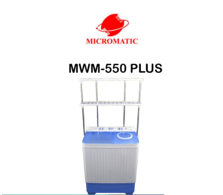 MWM-550 PLUS Twin Tub Washing Machine 5.5kg with Rack | Lazada PH