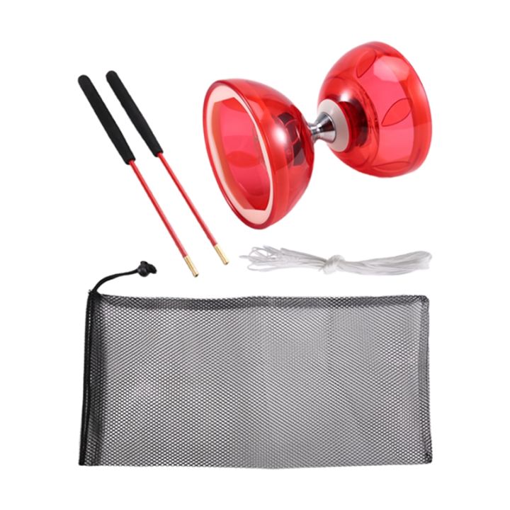 LED Diabolo Chinese Yoyo Set Triple Bearing Diabolo Chinese Diabolo ...