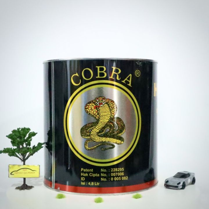 Cobra Hitam 4 Liter Thinner Tiner Pengencer Cat Nitro Cellulose Super ...