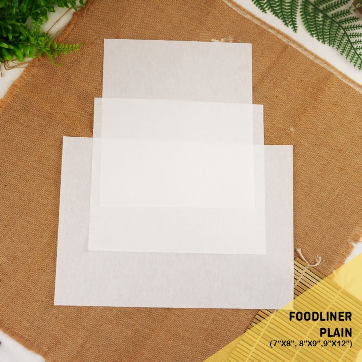 100PCS GREASEPROOF PAPER FOOD WRAPPER / LINER PAPER FOR BURGERS NACHOS ...