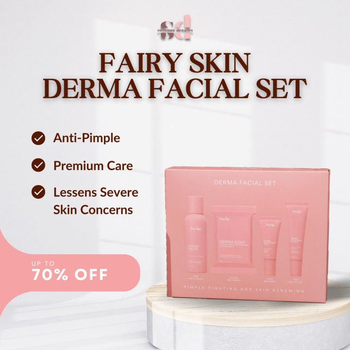 FAIRY SKIN Derma Facial Set New Packaging Korean Glass Skin | Lazada PH
