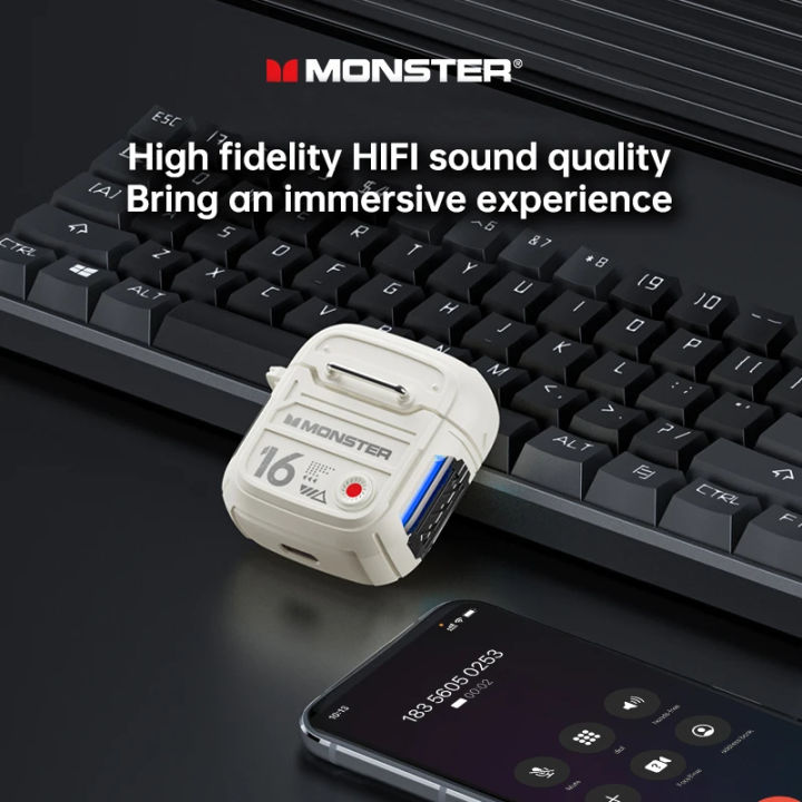 MONSTER Auto Connection 13mm Composite Diaphragm HiFi Stereo 360 ...