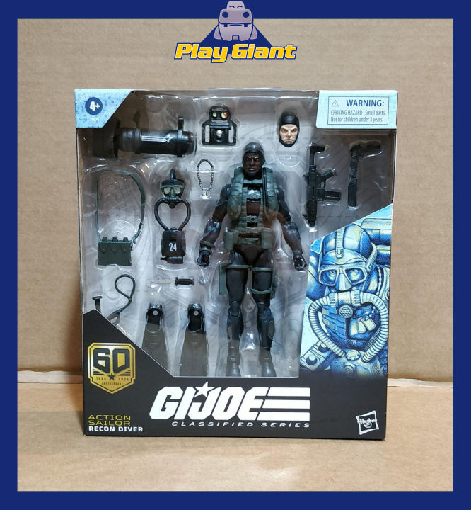 G.I. Joe Classified 60th Sailor Recon Diver 6inch Action Figure | Lazada PH