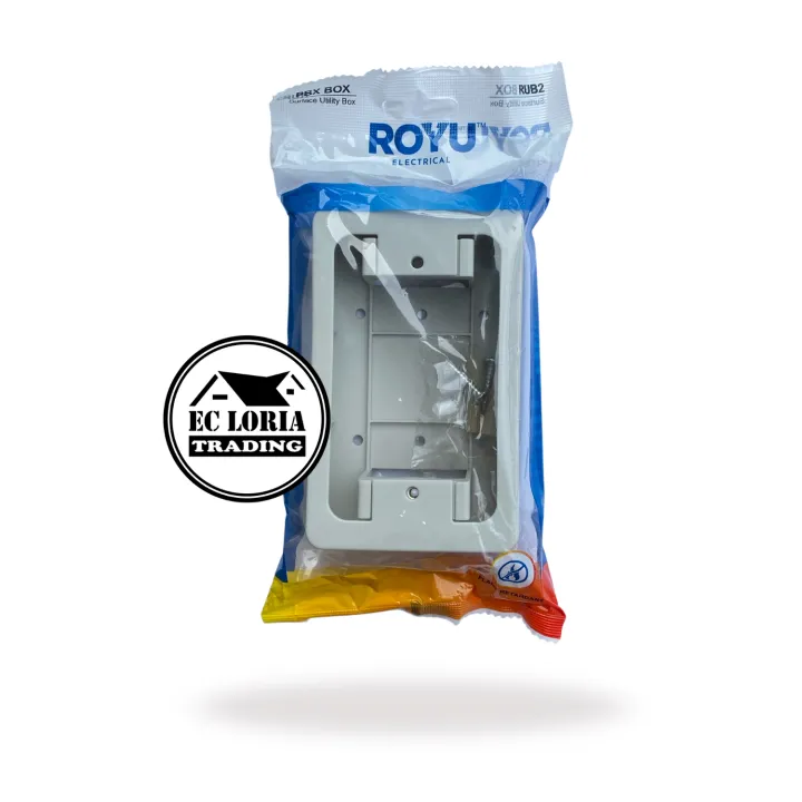 Royu PVC Amco Box / Surface Utility Box / Wall Mounted Box | Lazada PH