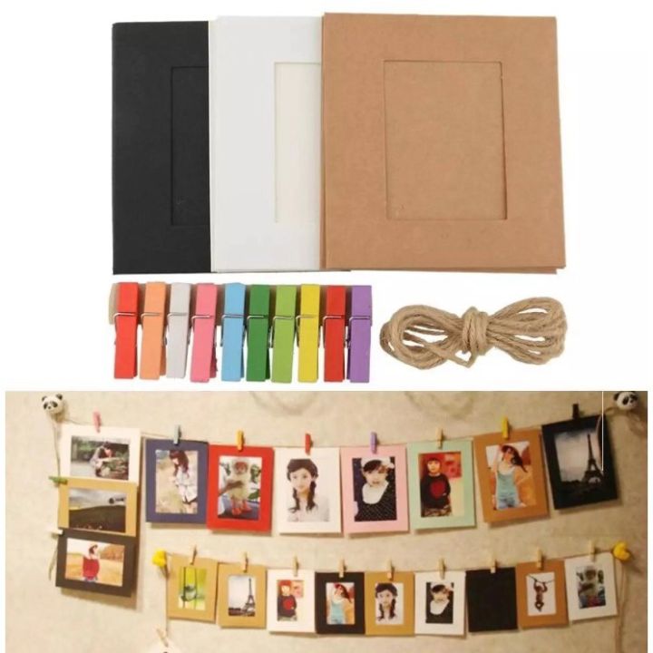 10pcs Wallet 3R/4R/5R Size Hanging Photo Frame (high quality）Paper ...