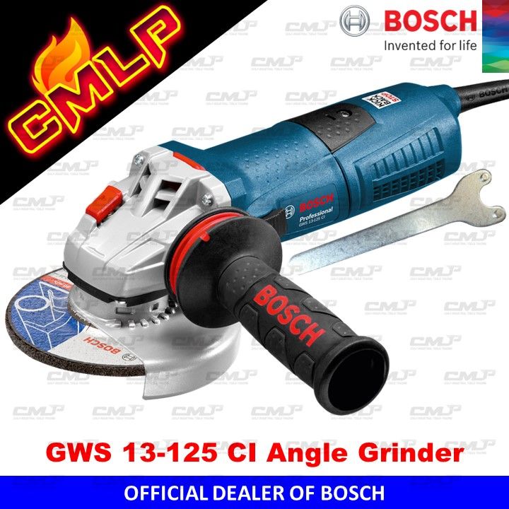 Bosch GWS 13-125 CI 5in Angle Grinder Original | Authentic | MC ARC ...