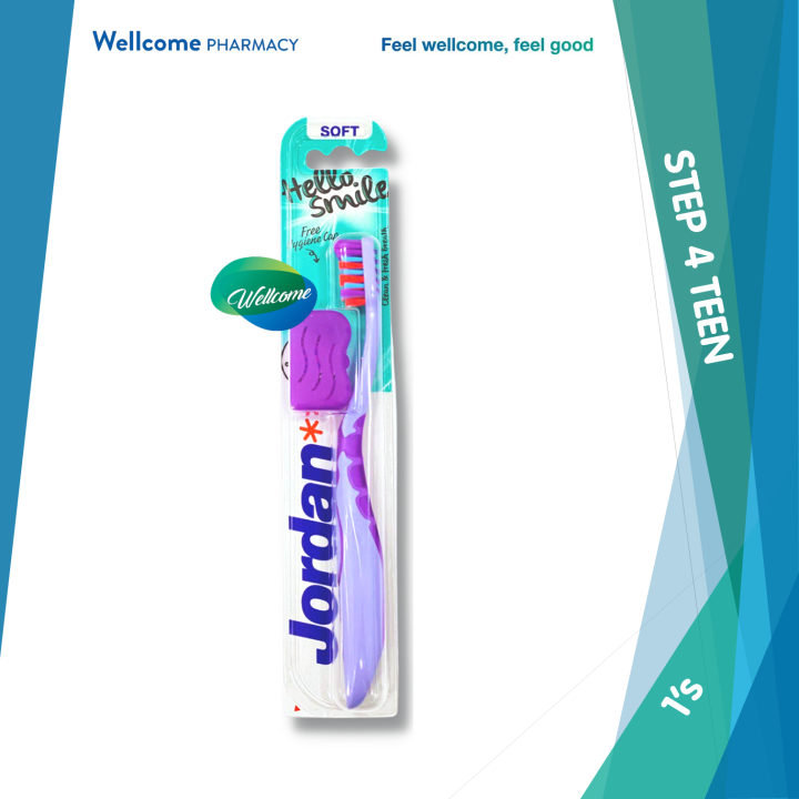 Jordan Teen Hello Smile Step 4 Soft Toothbrush | Lazada