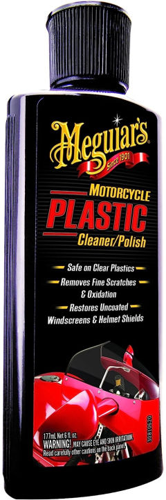 Meguiar's MC20506 Motorcycle Plastic Cleaner/Polish - 6 oz. | Lazada.co.th