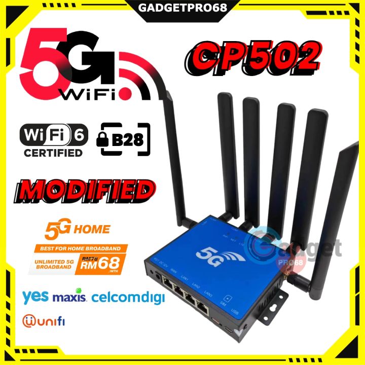 MOD 5G MODEM CP502 SUPPORT ALL TELCO UNLIMITED HIGH SPEED INTERNET ...