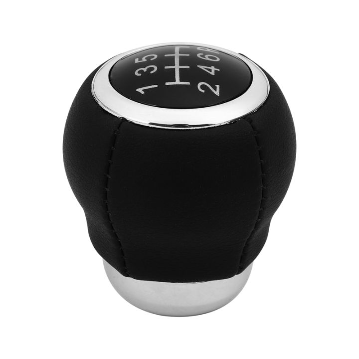 Car-Styling 6 Speed Leather Gear Stick Shift Knob for Subaru Impreza ...