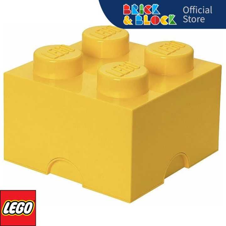 LEGO 40031732 LEGO Storage Box - 4 Studs - Yellow | Lazada