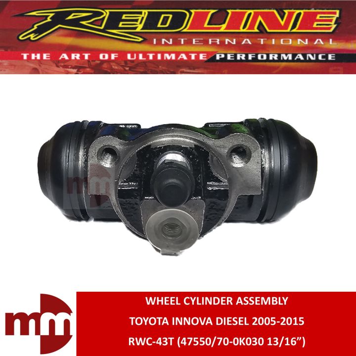 REDLINE Wheel Cylinder Assembly for TOYOTA INNOVA DIESEL 2005-2015 REAR ...