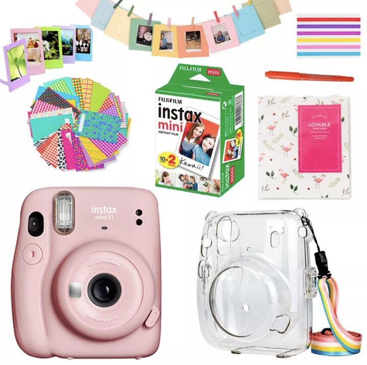 Fujifilm Instax Mini 11 Instant Film Camera + 20 Sheets Fujifilm Instax ...