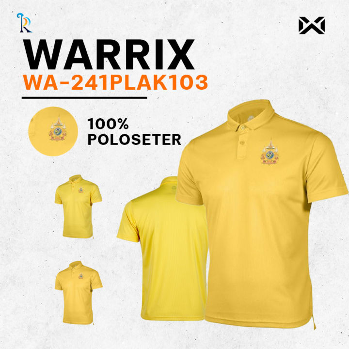 wARRIX เสื้อโปโลวอริกซ์ เสื้อโปโล วอริกซ์ WA-241PLAKI03 แท้100% | Lazada.co.th