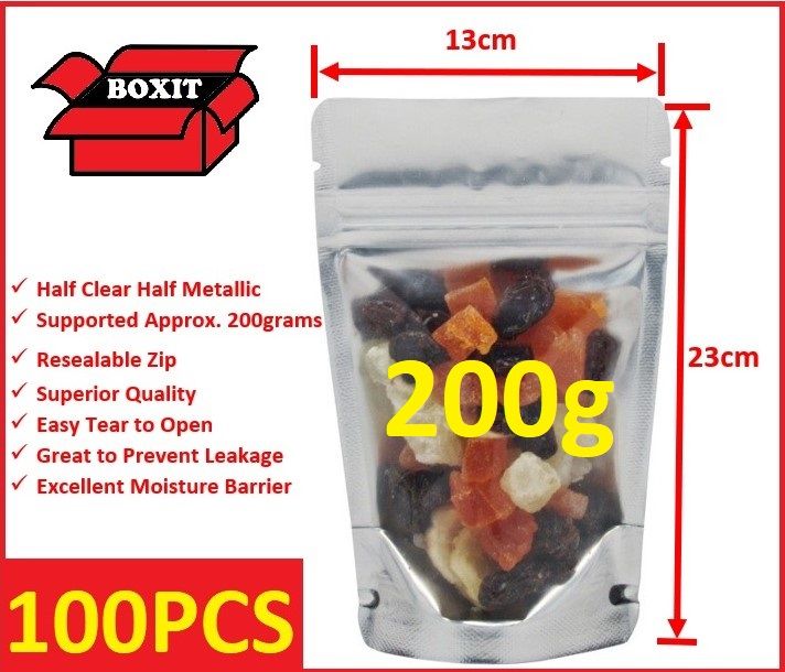 Stand up Pouch Resealable Pouch with Zipper 200g / Standup Pouch ...