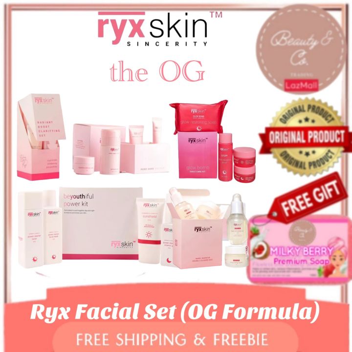 GLOW BOMB NEW VERSION, RYX PORE CARE DEFENSE SET, Beyouthiful Power Kit ...