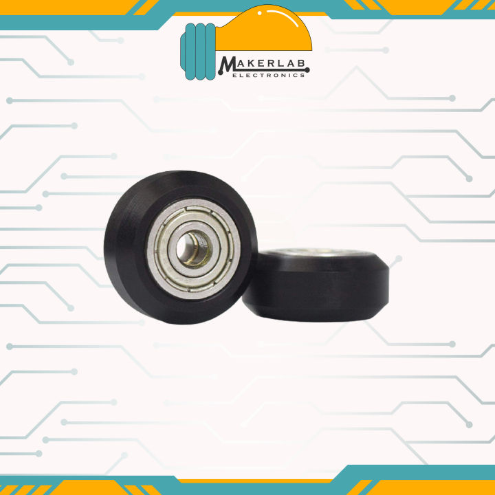 Delrin or Polycarbonate Plastic Wheel Roller V-Slot Pulley Linear ...