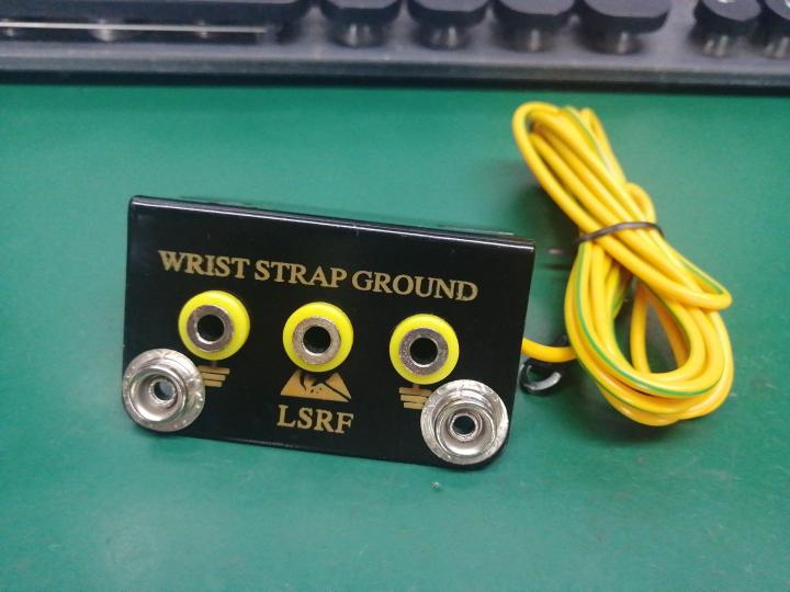L Shaped Anti Static Socket Ring Ground Connector with Terminal Cable ...
