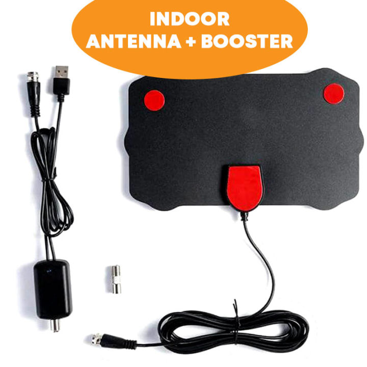 Digital Siaran TV Decoder Easy Installation RCA Cable Indoor WiFi ...