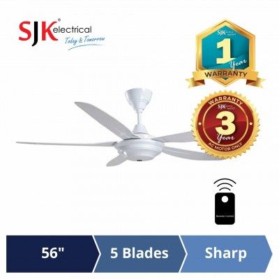 Sharp Ceiling Fan PJC116WH (56") 3 Speed Settings | Lazada