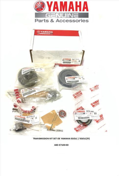 TRANSMISSION KIT EGO LC / EGO LC Fi ORIGINAL HONG LEONG YAMAHA 44D ...