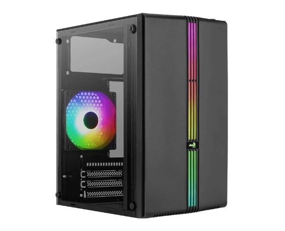 เคสคอมพิวเตอร์ AeroCool Computer Case ITX EVO Mini-G-BK-v1 - Black ...