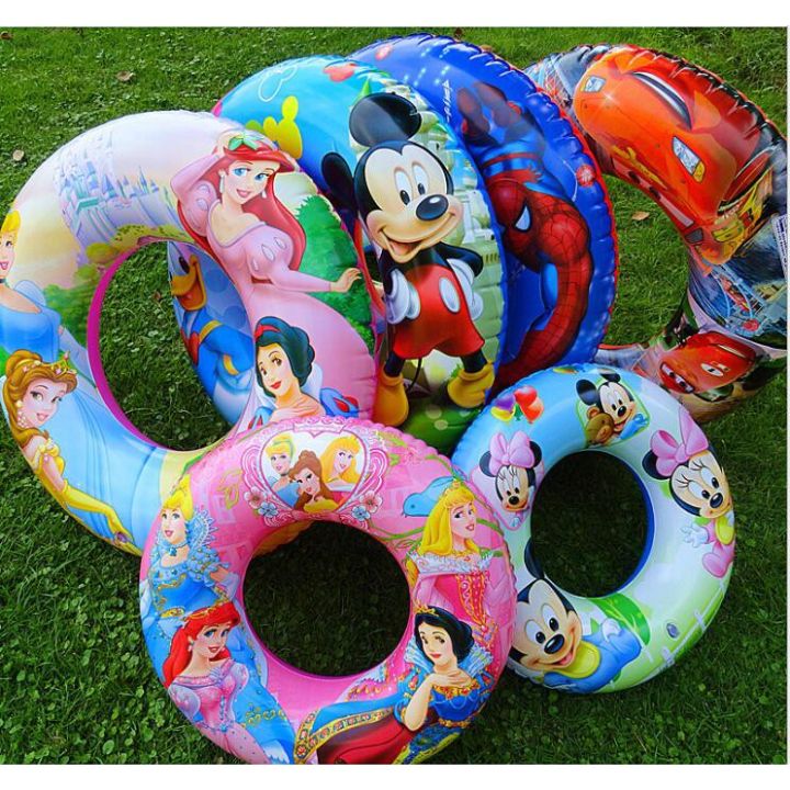 Spot cartoon single-layer inflatable swimming ring life buoy swimming ...