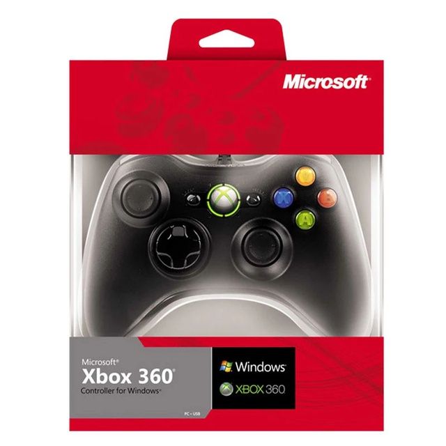 ลด !!! Microsoft Xbox 360 Controller for Windows & XBox 360 - มีสาย ใช้ ...