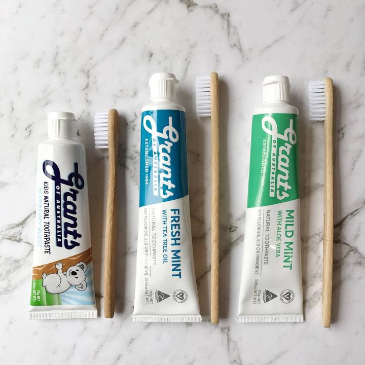 Grants of Australia Kids Blueberry/ Aloe Vera/ Tea Tree Toothpaste | Lazada