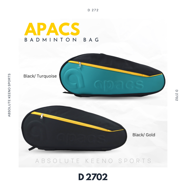 APACS Double Compartment Badminton Bag D2702 | Lazada