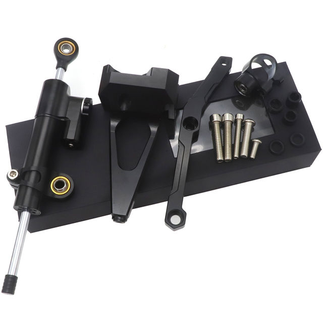 Motorcycle CNC Direction Damper Steering Shock Absorber Stabilizer ...