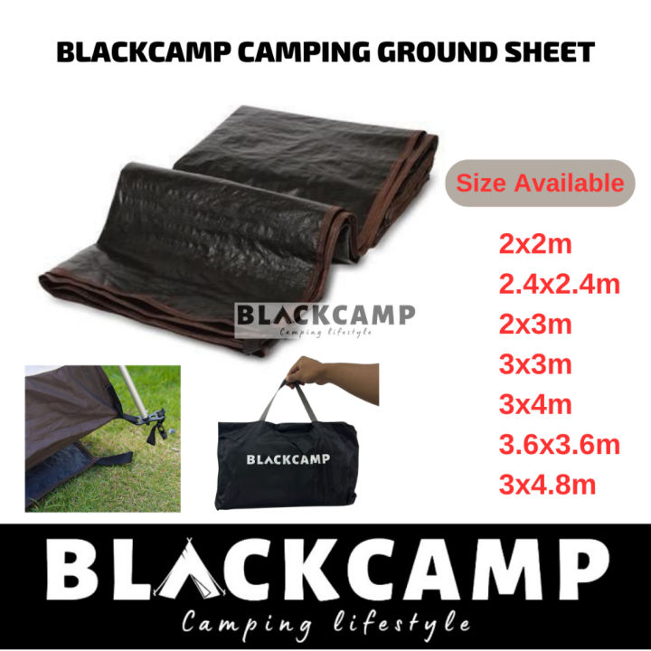 Blackcamp Camping Tent Groundsheet Picnic PE Material Tent Mat Ground ...