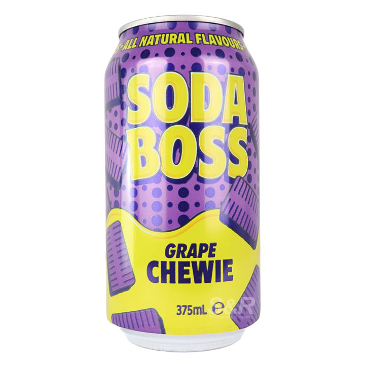 Soda Boss Grape Chewie 375mL | Lazada PH