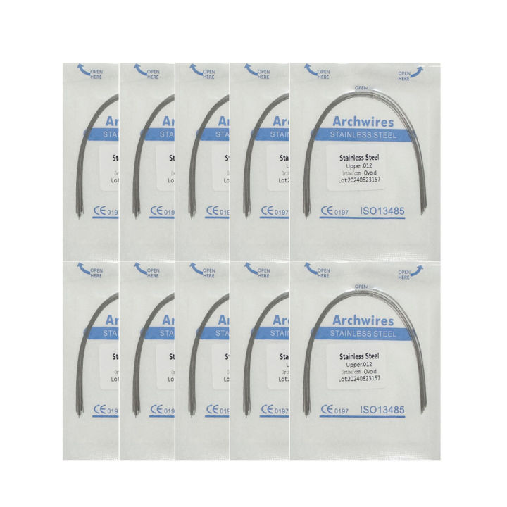 Niti Stainless Steel Arch wire dent 10 pcs per pack | Lazada PH