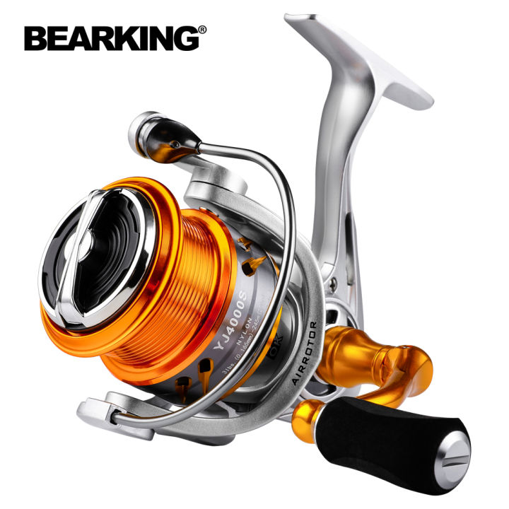 BEARKING ยี่ห้อ YJ Series 7BB แบริ่งสแตนเลส6.2:1 Fishing Reel Drag ...
