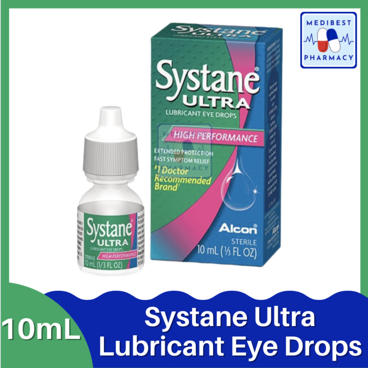 ALCON Systane Ultra Lubricant Eye Drops -5mL / 10mL | Lazada