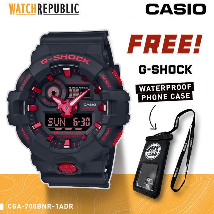 [FREE] Casio G-Shock Black Analog-Digital Watch For Men CGA-700BNR-1ADR ...